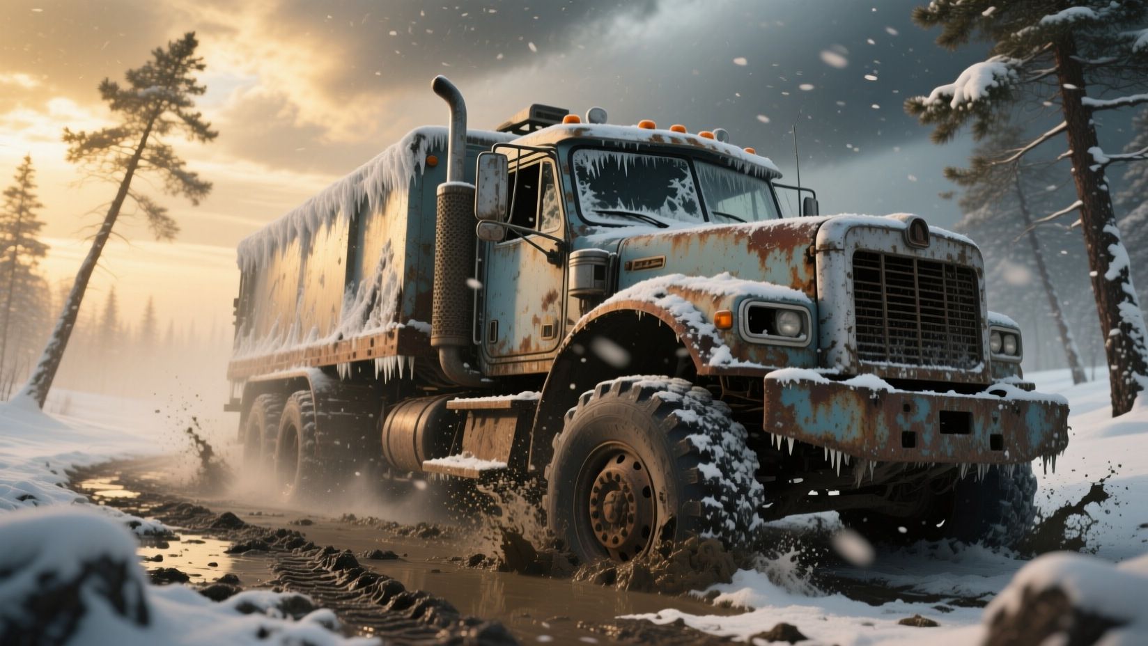 ТРУБОПРОВОД В ДОЛИНЕ ДЕМОНТАЖ БУРА И ЗАПЧАСТИ / СЛОЖНЫЙ РЕЖИМ HARD MODE ► SNOWRUNNER #35