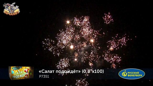 Фейерверк Р7351 Салат подождёт (0,8" х 100)