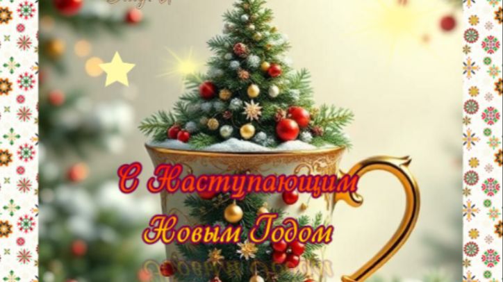 С наступающим новым годом – короткое музыкальное поздравление