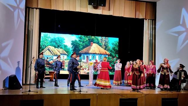 Казачья свадьба в станице Анжерская