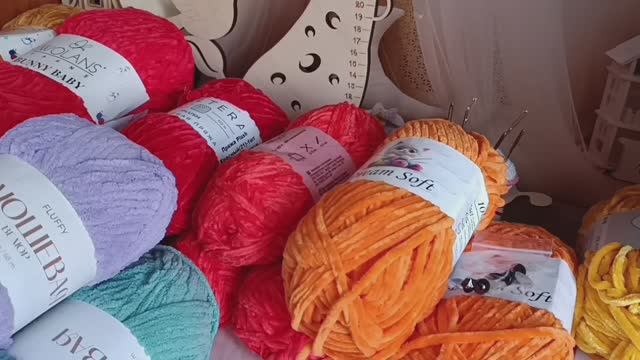 срочно. обзор на 13 видов пряжи .не пропусти интересно