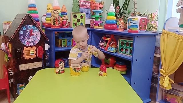 «Развивающие игры с матрёшкой для детей раннего возраста»