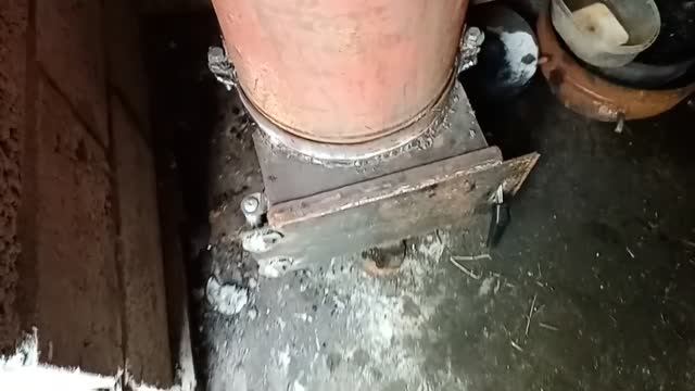 Котел отопление собственного изготовления на отработаном масле
