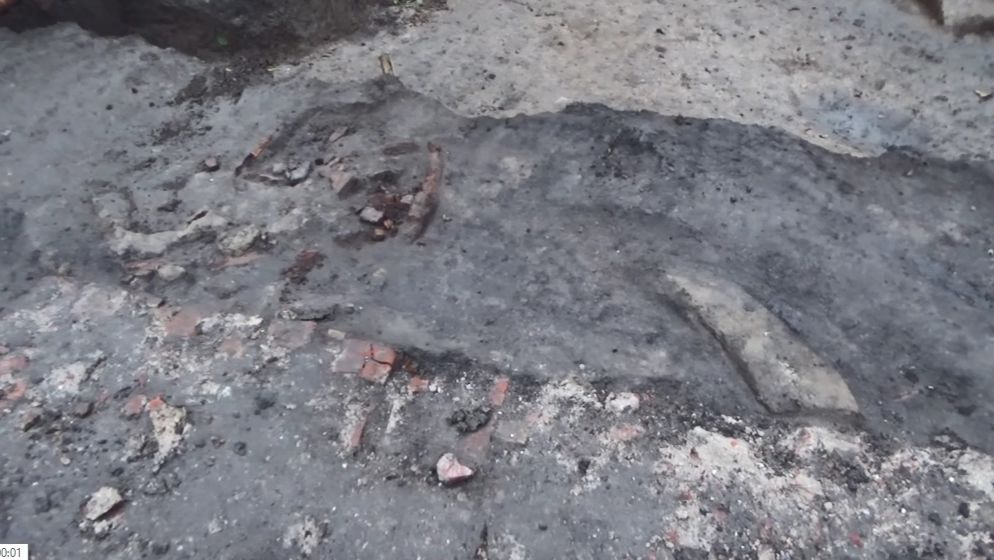 Наземное жилище на раскопе по улице Ленинградская, 64