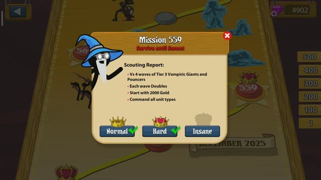 Mission Weekly | Levels 559 | Insane