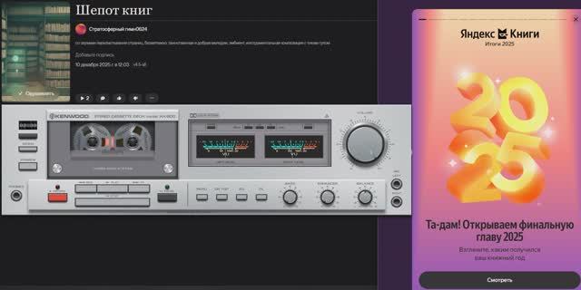 Так тронуло меня её Ш-Ш-Ш, что я решил записать полную версию - Шепот Книг -