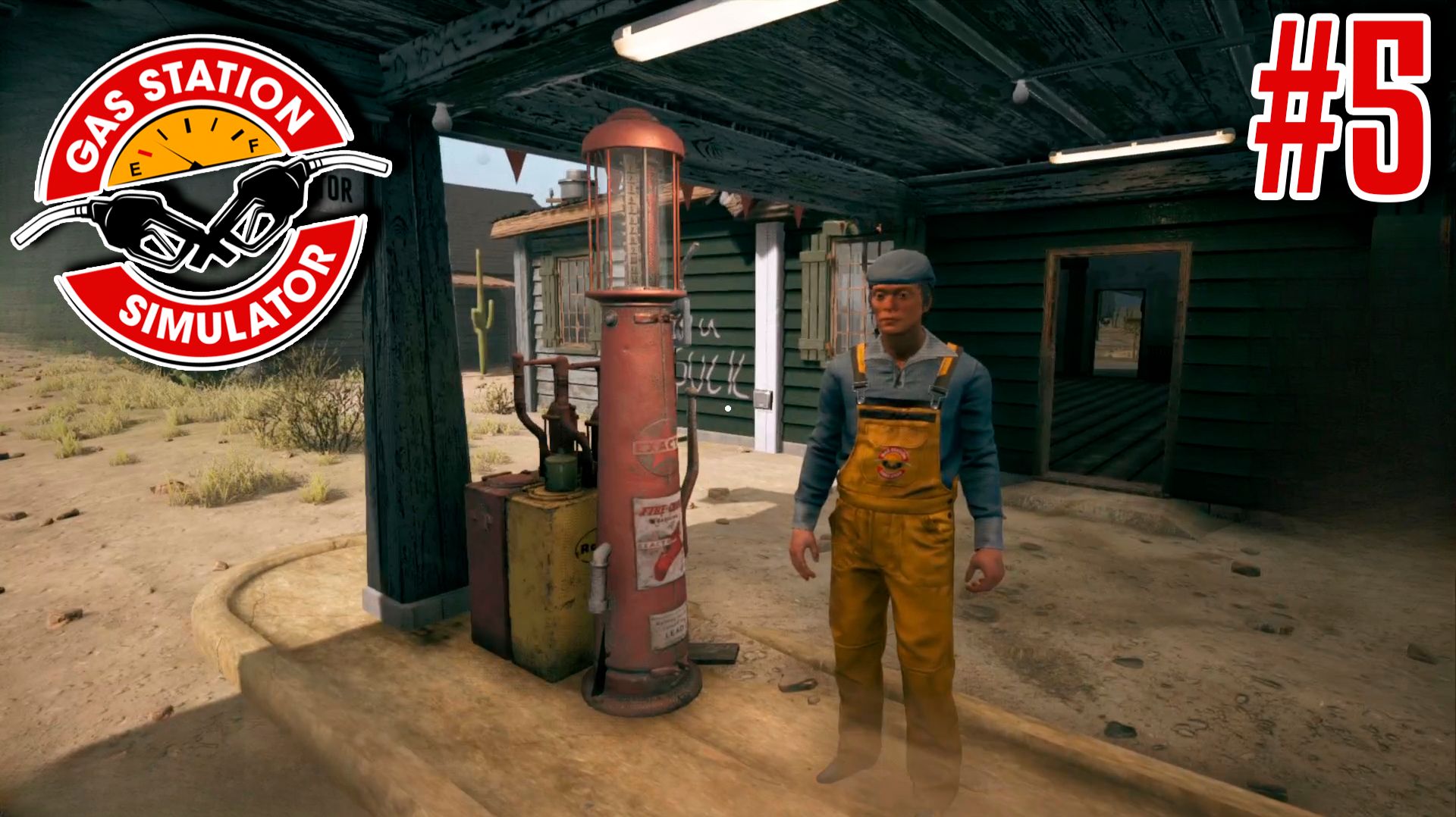 НАНИМАЕМ ПЕРСОНАЛ ► Gas Station Simulator #5