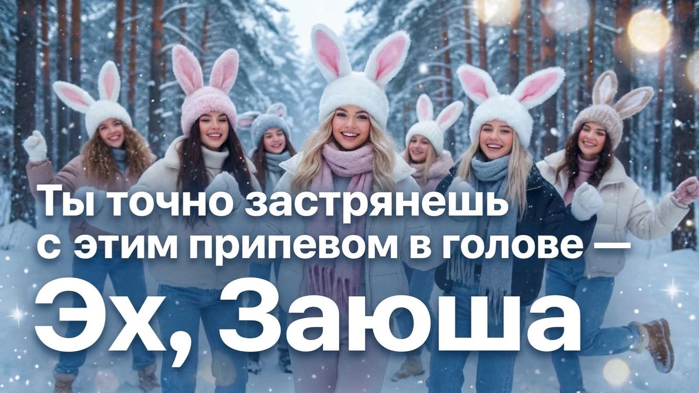 Эх, Заюша. AVI & SUNO AI. #newmusic #музыка #музыкаонлайн #ai #dance #песня #popmusic #funny #топ