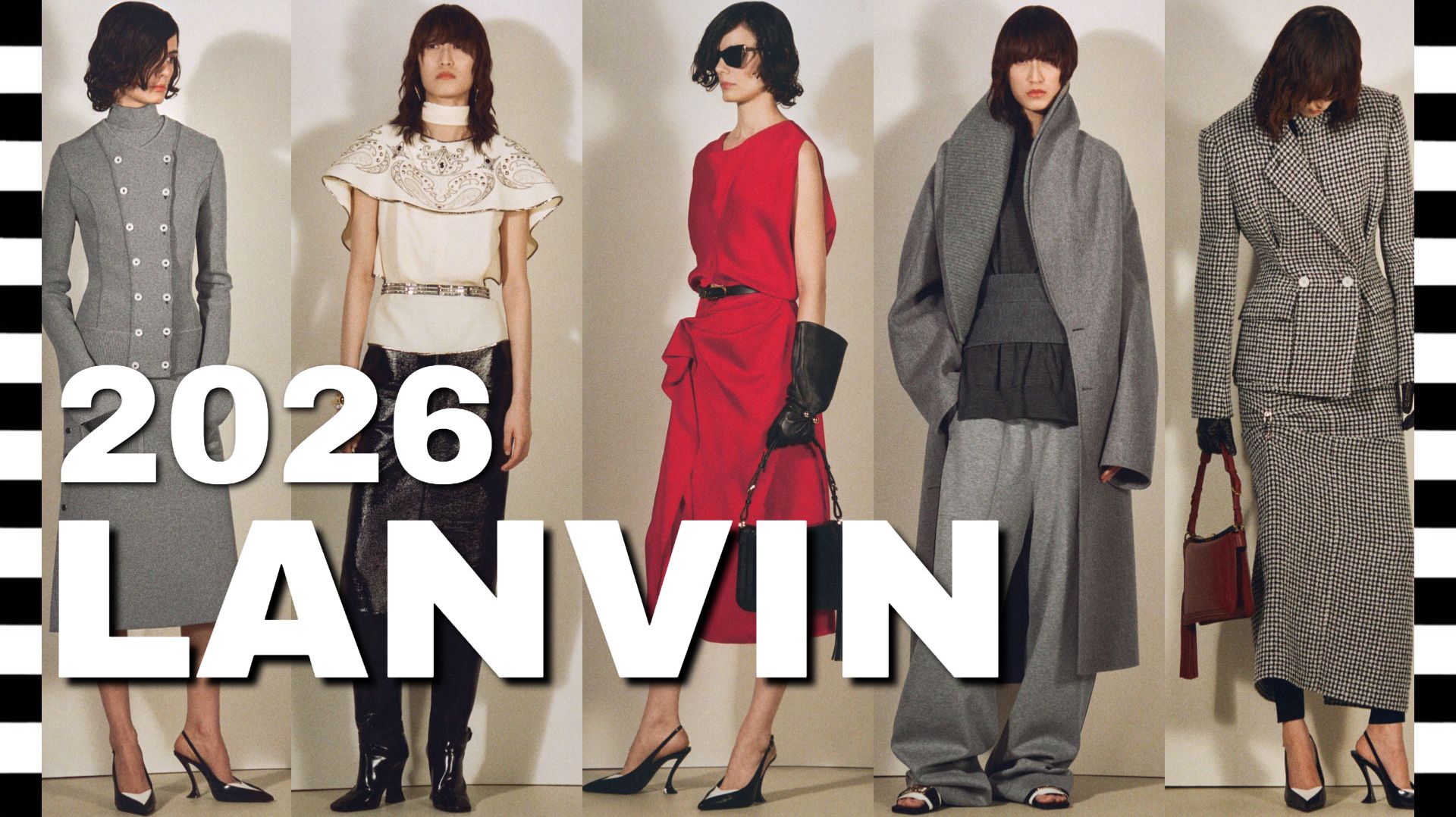 ✔️ LANVIN коллекция PRE-FALL 2026 с ДЕТАЛЯМИ крупным планом