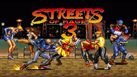 SEGA Mega Drive STREETS OF RAGE 3
