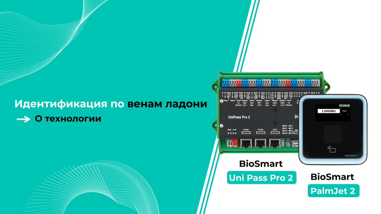 Идентификация по венам ладони. О технологии