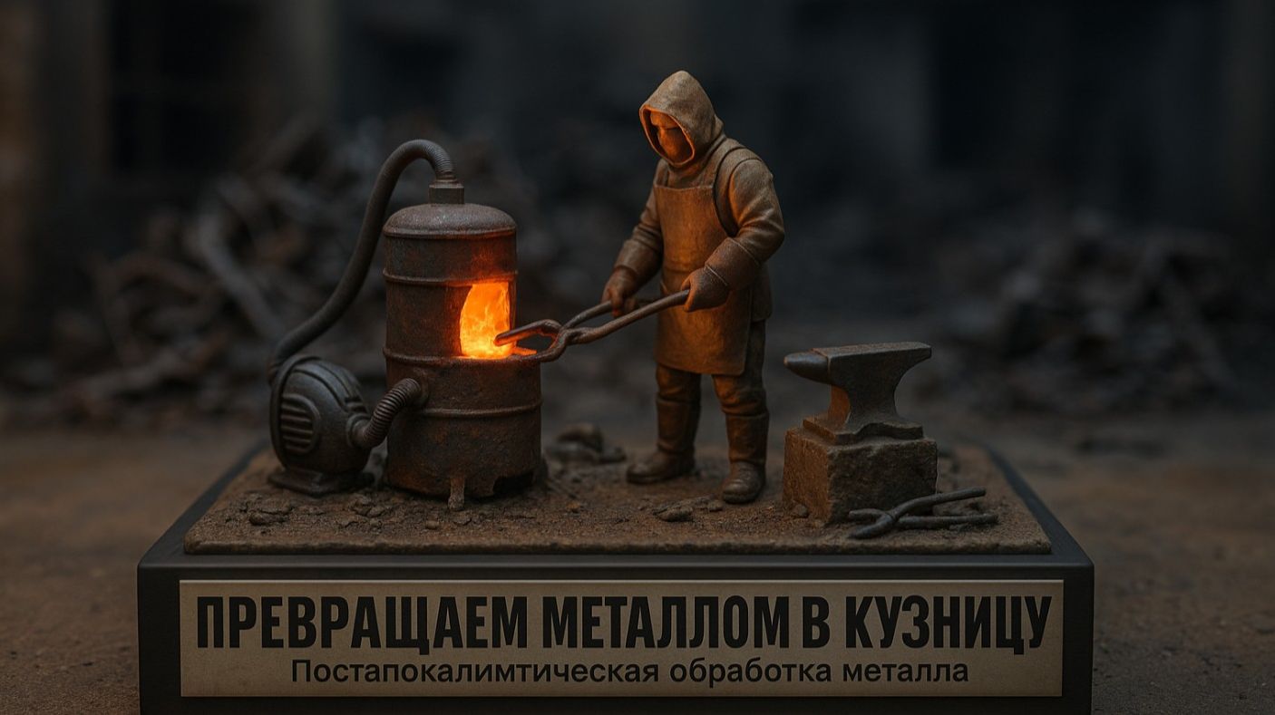 Превратите металлолом в кузницу: Постапокалиптическая обработка Металла