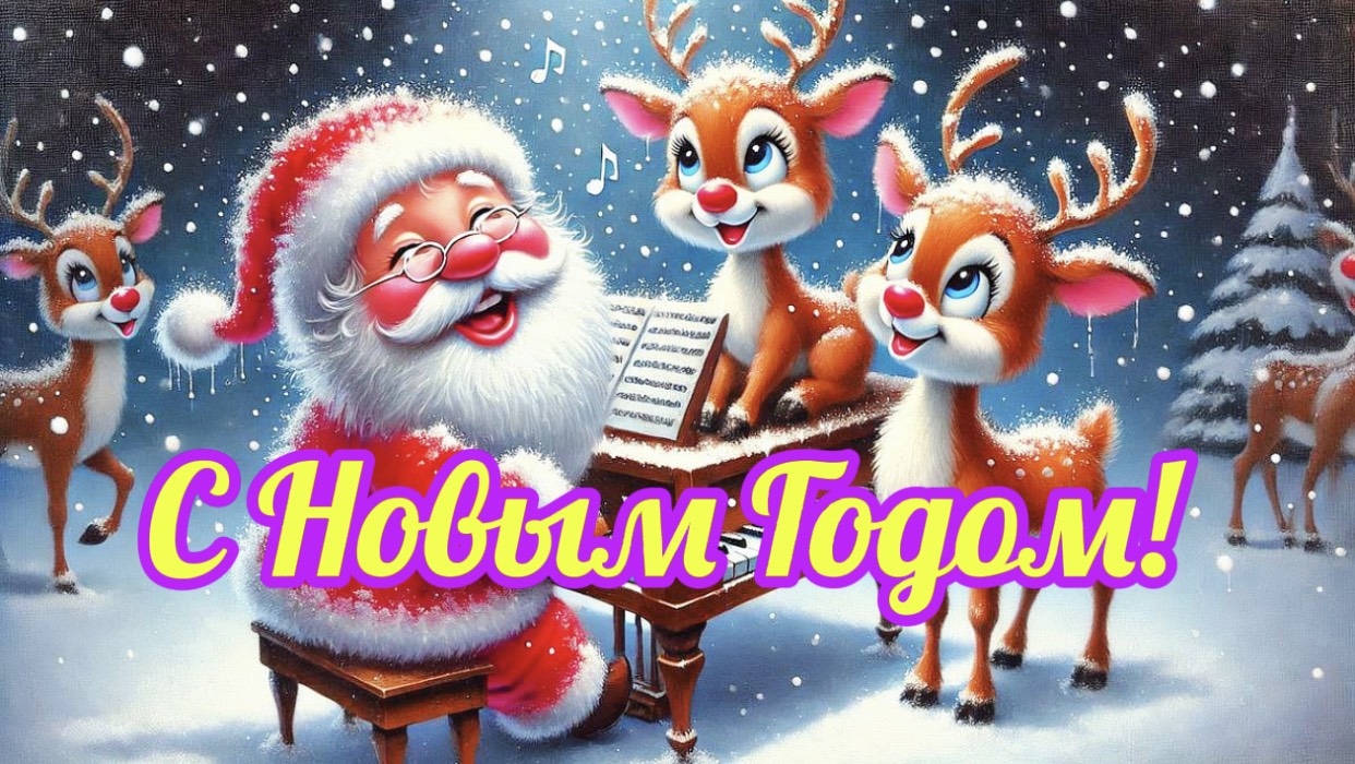 С Новым Годом! Желаю в этот Новый Год чтоб было всё как в сказке.