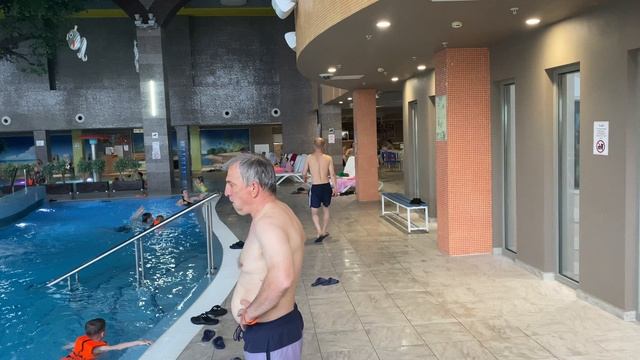 Аквапарк Серпухов, реклама от семьи Болговых.