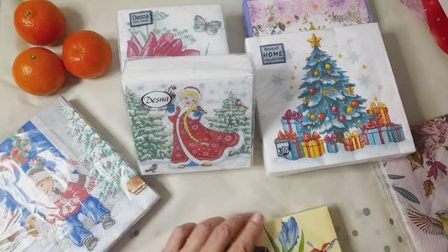 АСМР ШУРШАНИЕ. НОВОГОДНЯЯ ШУРШАЛОЧКА!