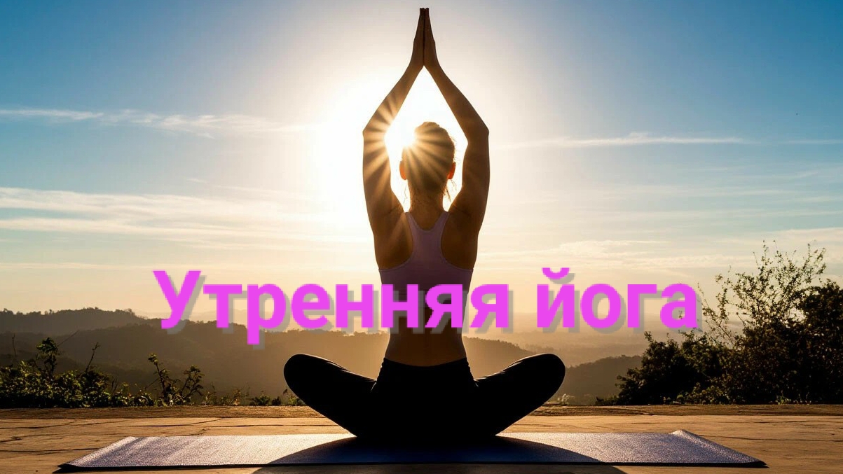 Утренняя йога для пробуждения организма