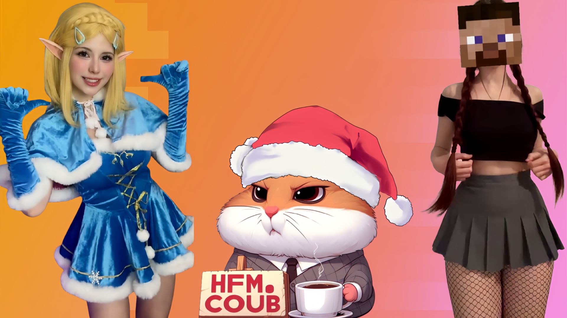 HFM COUB BEST CUBE Coub Приколы 2025 entertainment show, video collection from all over the world