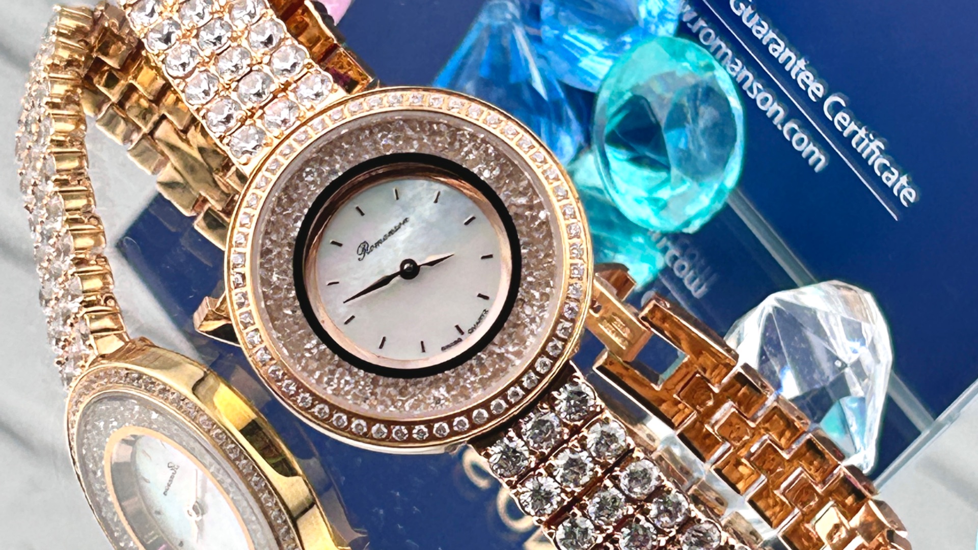 Женские наручные корейские часы Romanson RM 3264Q LR(WH)