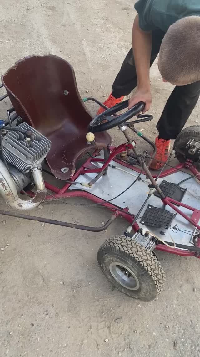 Карт СССР Пионер. Байк пост, музей мотоциклов Торжок.