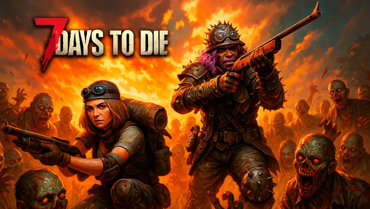 Самоуверенность в апокалипсисе — это Смерть. 7 days to die 100 дней хардкора