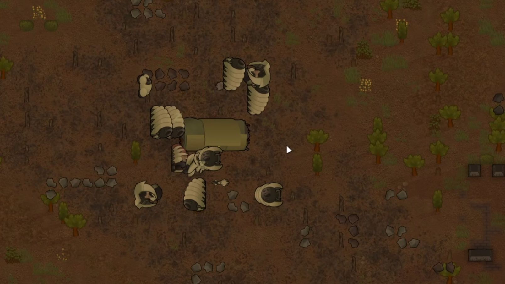 Обломок пси корабля канул в лету RimWorld #74