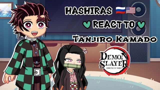 Реакция Столпов на Тандзиро / Персонажи КРД / Большая реакция / Гача реакция / Demon Slayer