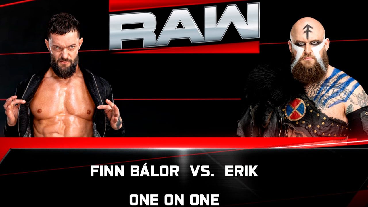 Finn Balor VS Eric - Monday Night Raw - WWE 2K25 #19