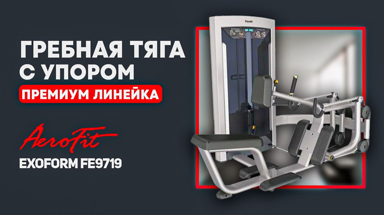 Тренируем спину с владельцем компании Aerofit Игорем Тишиным ExoForm FE9719
