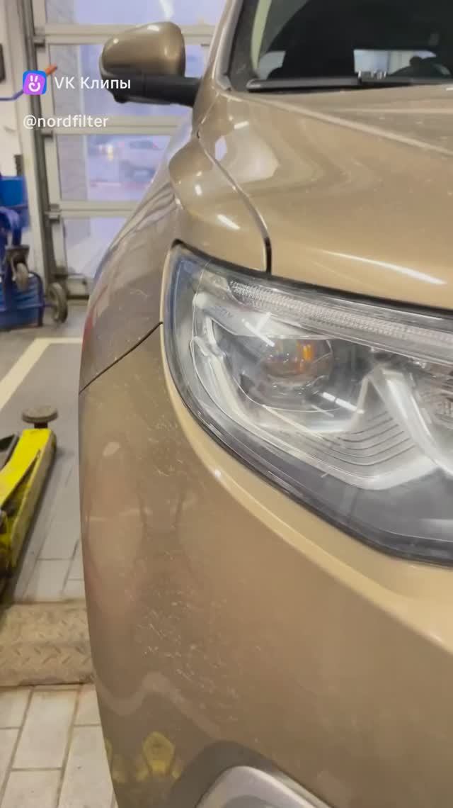 Замена масляного фильтра ON1152 на Changan Eado Plus