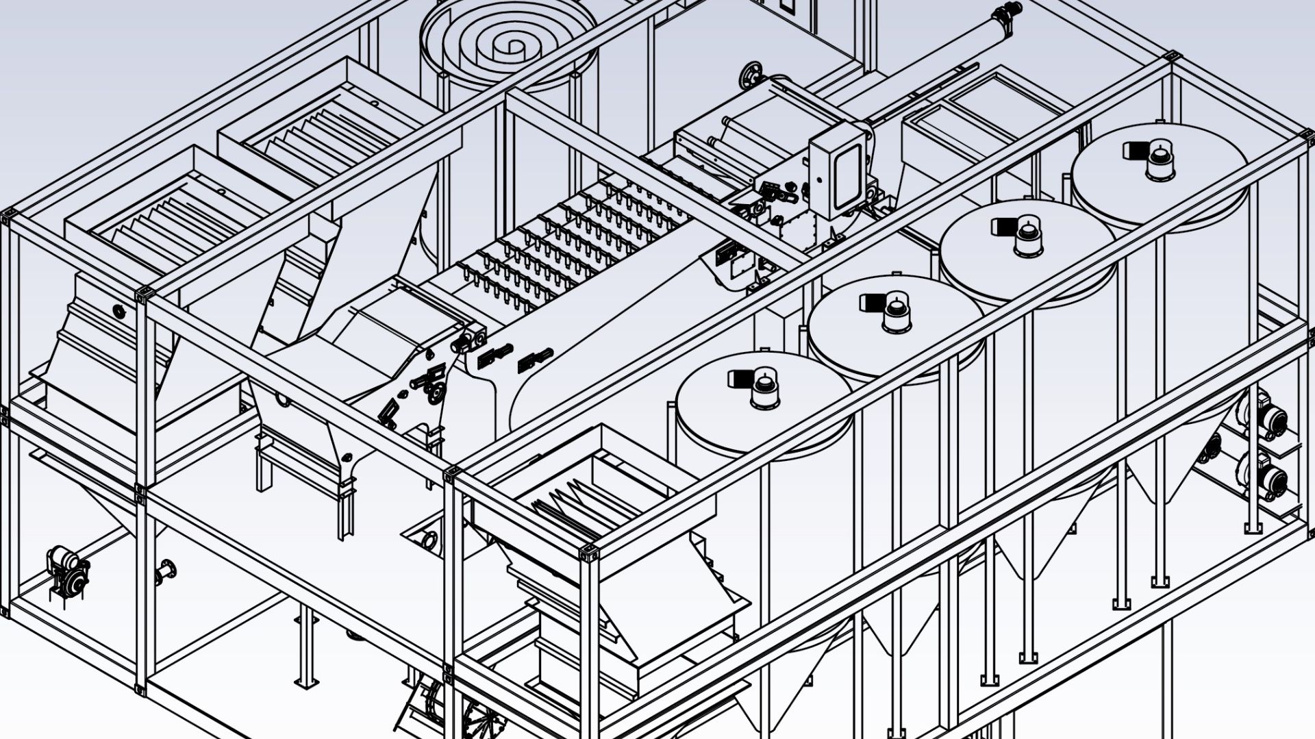 Обезвоживание коммунального осадка