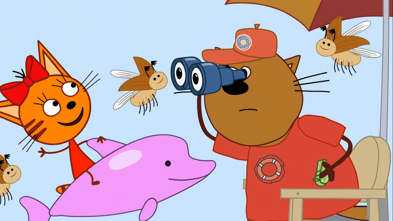 Три Кота — Мультфильм для Детей | Приключения на Енисее | Три Кота Мультик Смотреть|Развивающая Игра