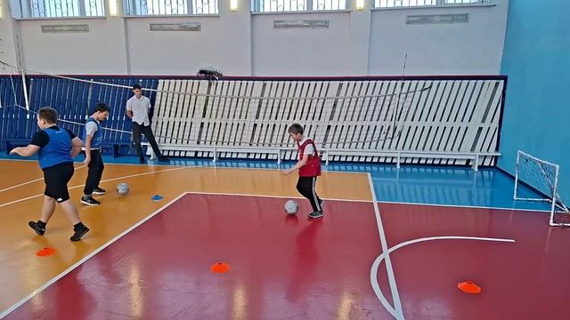 #футболвшколе Футбольная карусель 5 класс