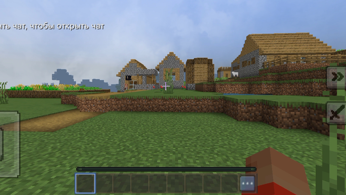 Майнкрафт выживание в деревне