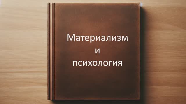 Материализм и психология