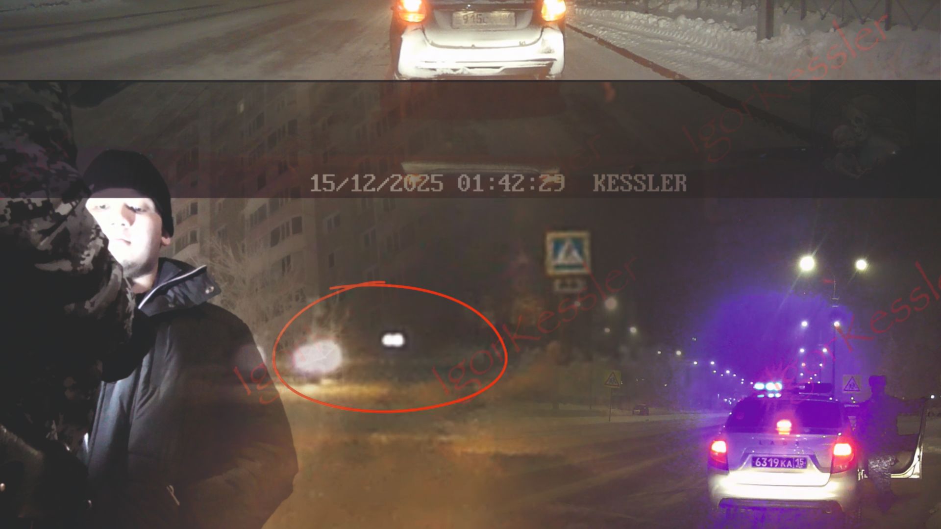 Сотрудник МЧС остановлен без документов и с признаками в Сургуте