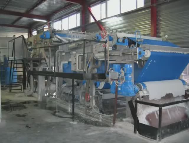 Обезвоживание отходов бум. производств