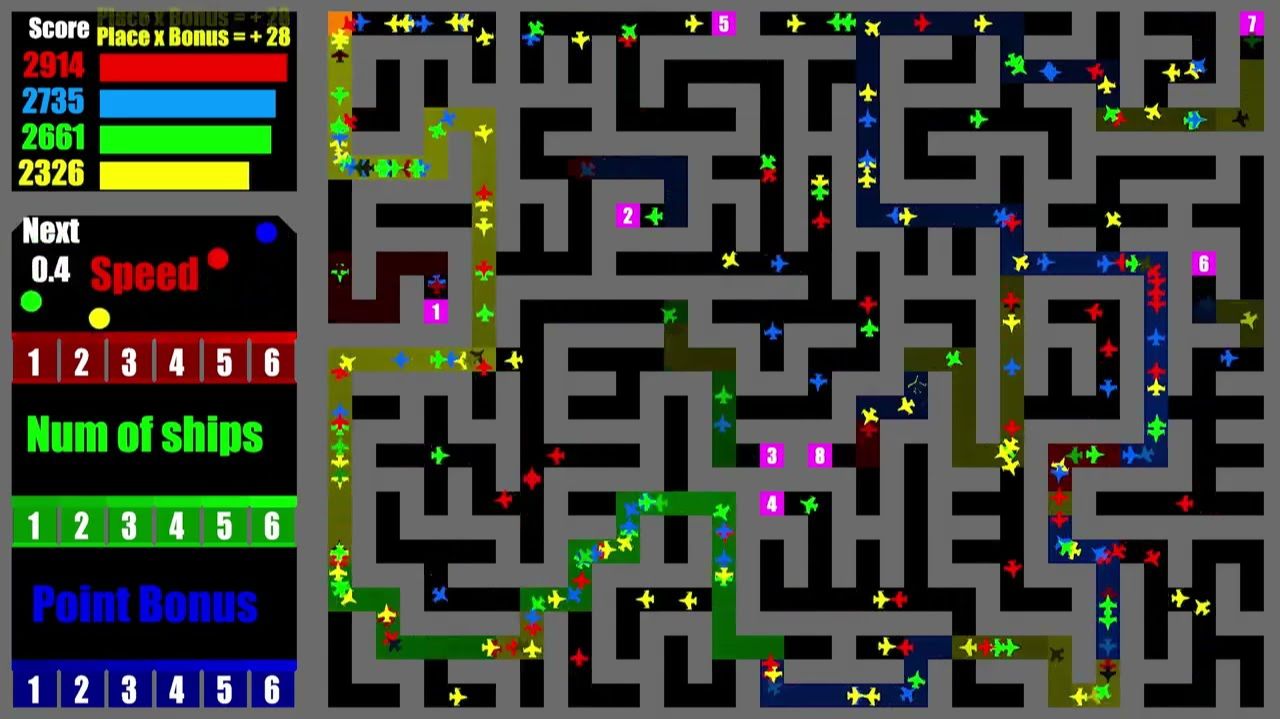 275. Шарики: Трасса лабиринт №2 | Marble: Maze race №2 | Кто победит?