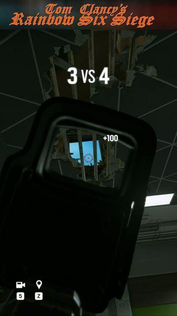 THEY DIDN'T KNOW I WAS BELOW! 2 Kills Through Ceiling  Rainbow Six Siege