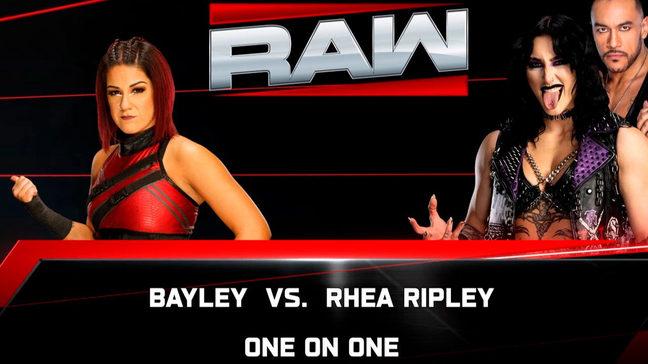 Bayly VS Rhea Ripley - Monday Night Raw - WWE 2K25 #18
