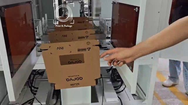 Оборудование для складывания коробок