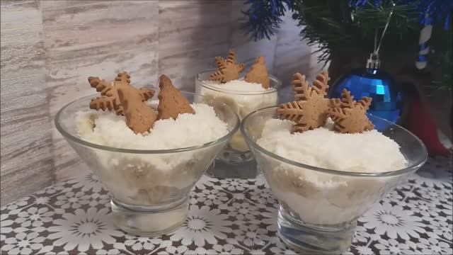 Банановый десерт без выпечки . Красиво и очень вкусно и быстро. ПОНРАВИТЬСЯ ВСЕМ !!!!