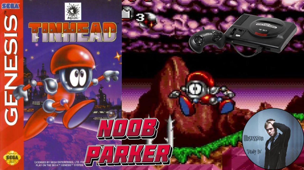 Tinhead Sega Genesis ретро аркада.