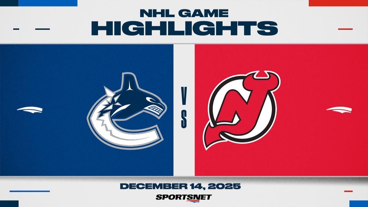 15.12.2025 | ОБЗОР МАТЧА | Нью-Джерси Дэвилз - Ванкувер Кэнакс | Highlights