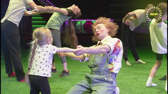 Весёлая зарядка в цирке Никулина. Вып.06