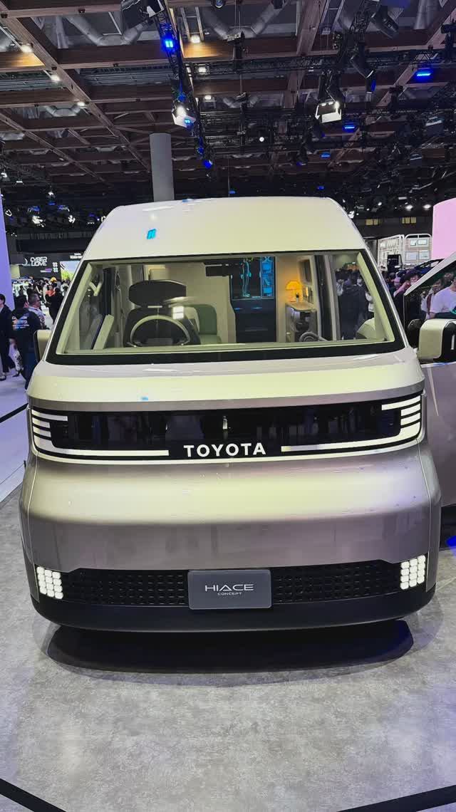 HIACE 2.0: теперь на токе⚡️🔋 | 📍JAPAN MOBILITY SHOW