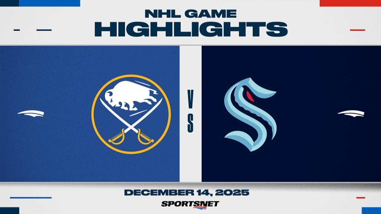 15.12.2025 | ОБЗОР МАТЧА | Сиэтл Кракен - Баффало Сэйбрз | Highlights