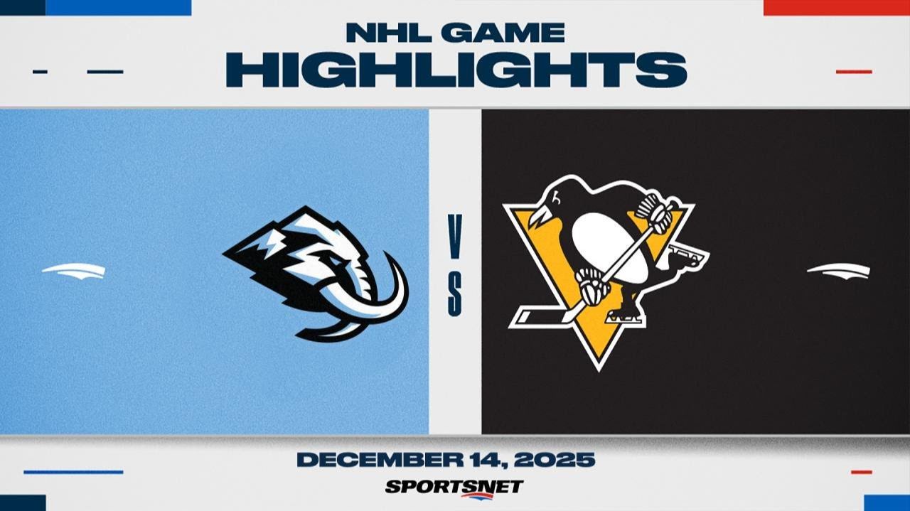 15.12.2025 | ОБЗОР МАТЧА | Питтсбург Пингвинз - Юта Мамонт | Highlights