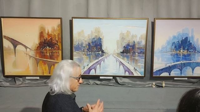 Ч. 1. Авторская экскурсия художника Николая Александровича Балышева по выставке «Восхождение»