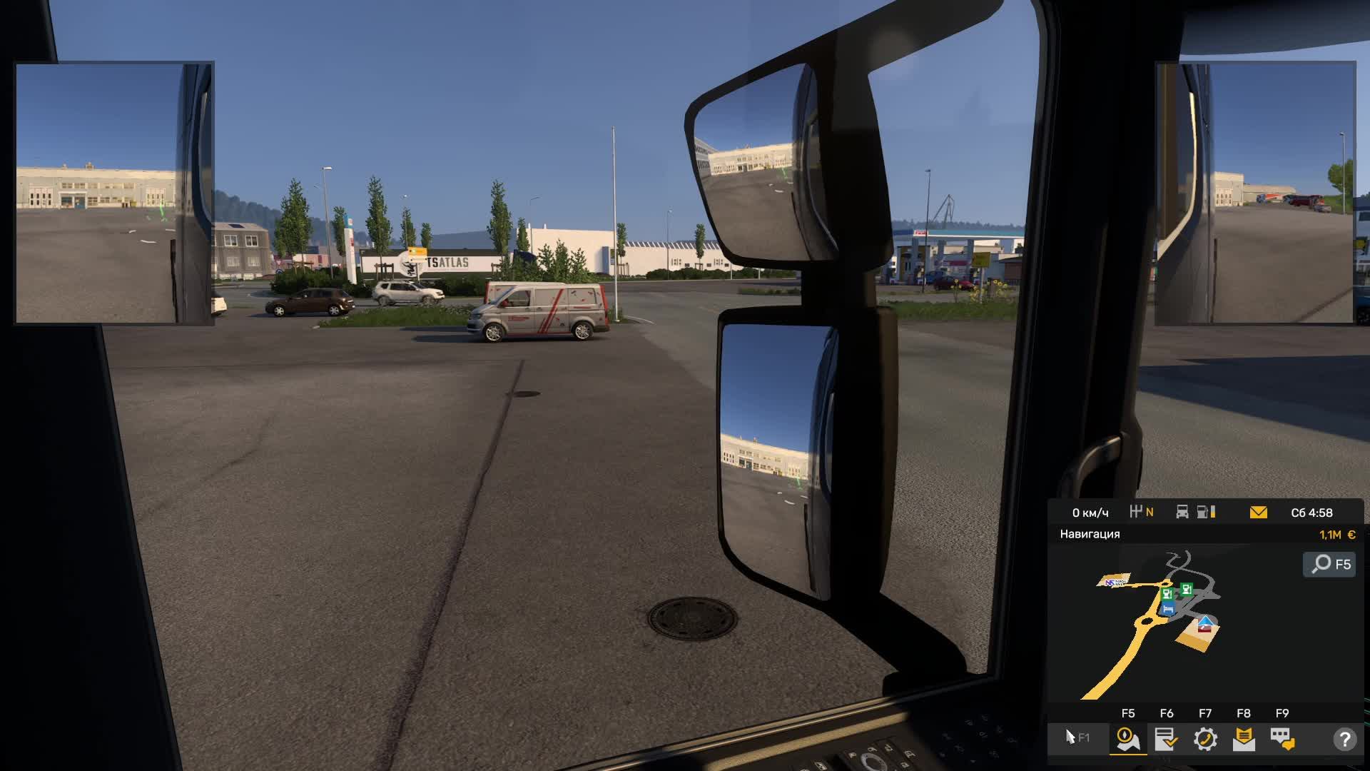 ETS 2(Euro Truck Simulator 2) (#1) (Северные горизонты) руль+кпп, доставка грузов