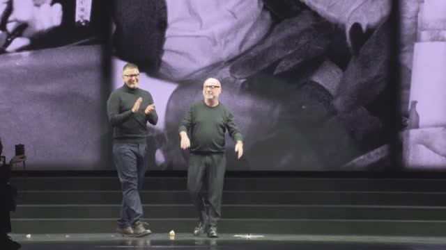 Показ мужской коллекции Dolce & Gabbana осень-зима 2020-2021